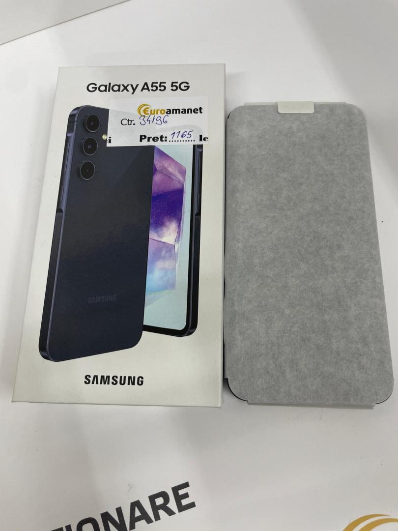 Samsung Galaxy A55, Dual SIM, 8GB, 128GB, 5G, Awesome Navy , Nou ...