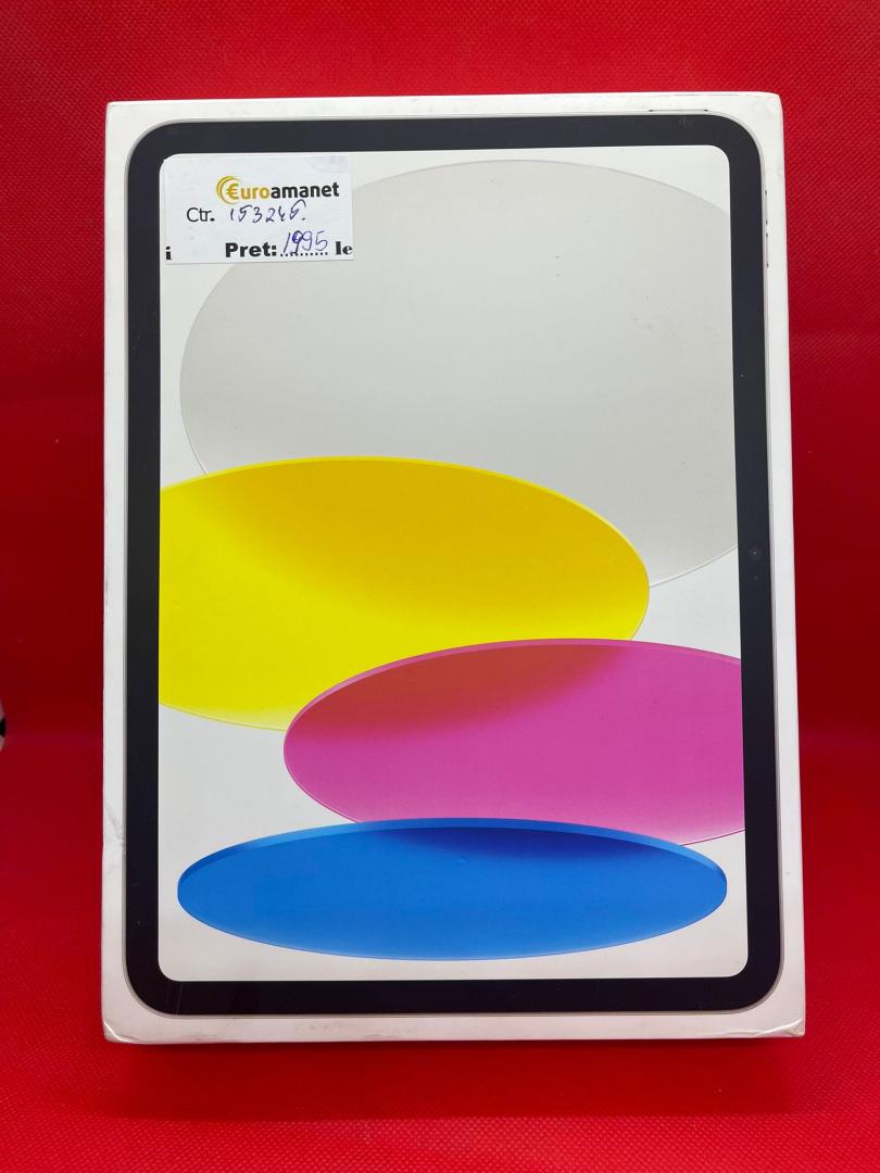 Apple iPad 10 (2022), 10.9 ", 256GB, Wifi, Silver EuroAmanet EuroAmanet ...