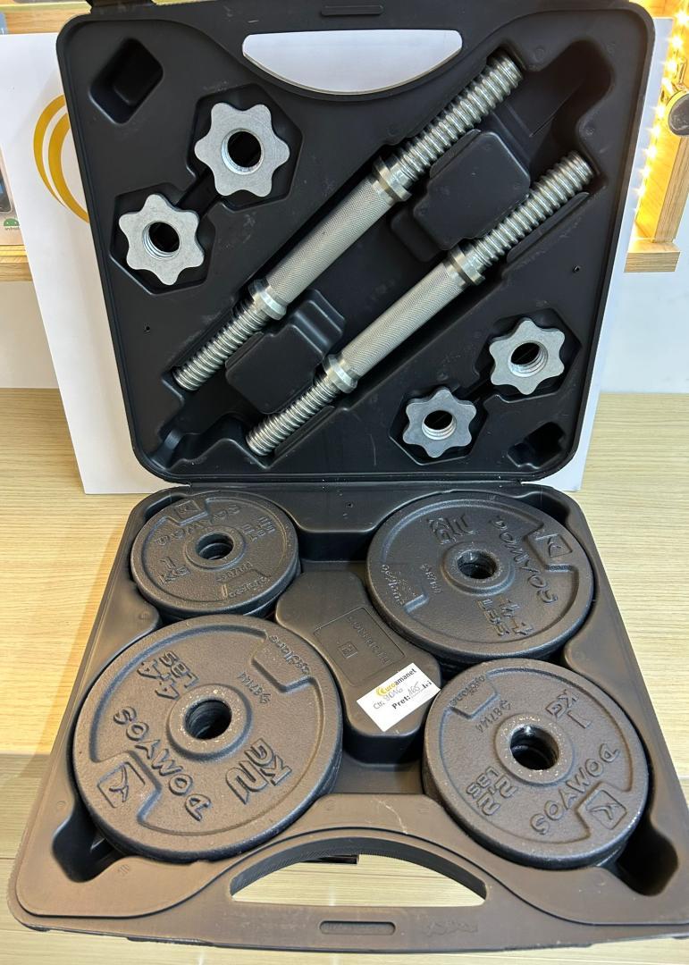 Set Gantere Bodybuilding 20 kg EuroAmanet EuroAmanet - Amanet Non Stop ...