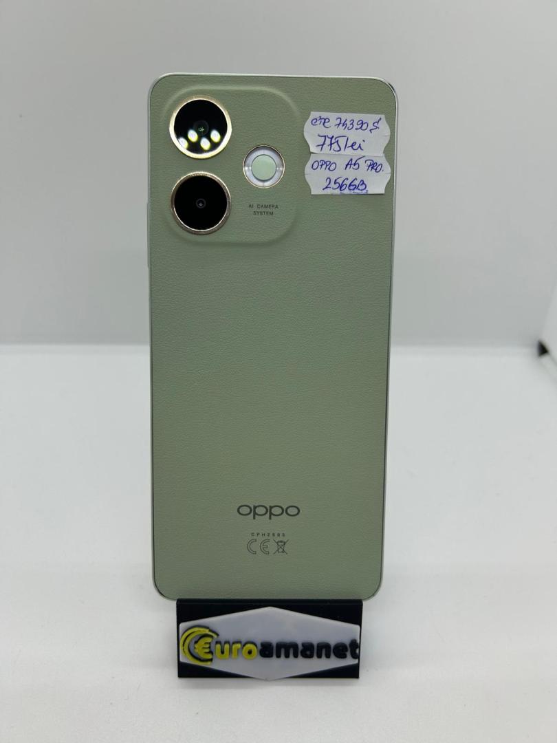 Telefon OPPO A5 Pro, Dual SIM, 8GB RAM, 256GB, 5G EuroAmanet EuroAmanet ...