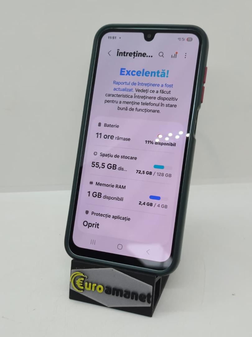 Telefon mobil Samsung Galaxy A16, Dual SIM, 4GB RAM, 128GB, 5G, Light ...