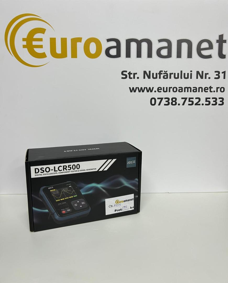 Osciloscop digital portabil Joy-IT DSO-LCR500 EuroAmanet EuroAmanet ...