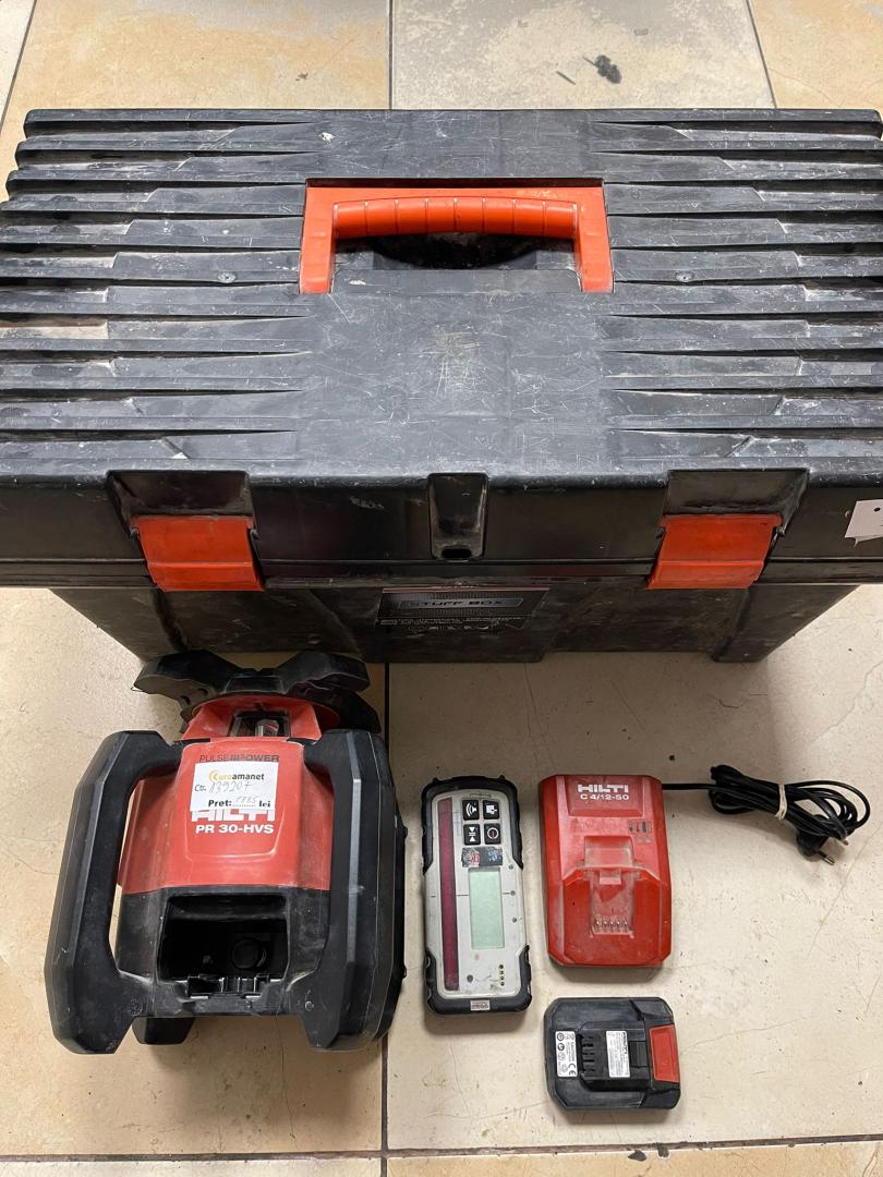 Nivela cu laser rotativ Hilti PR 30-HVS EuroAmanet EuroAmanet - Amanet ...