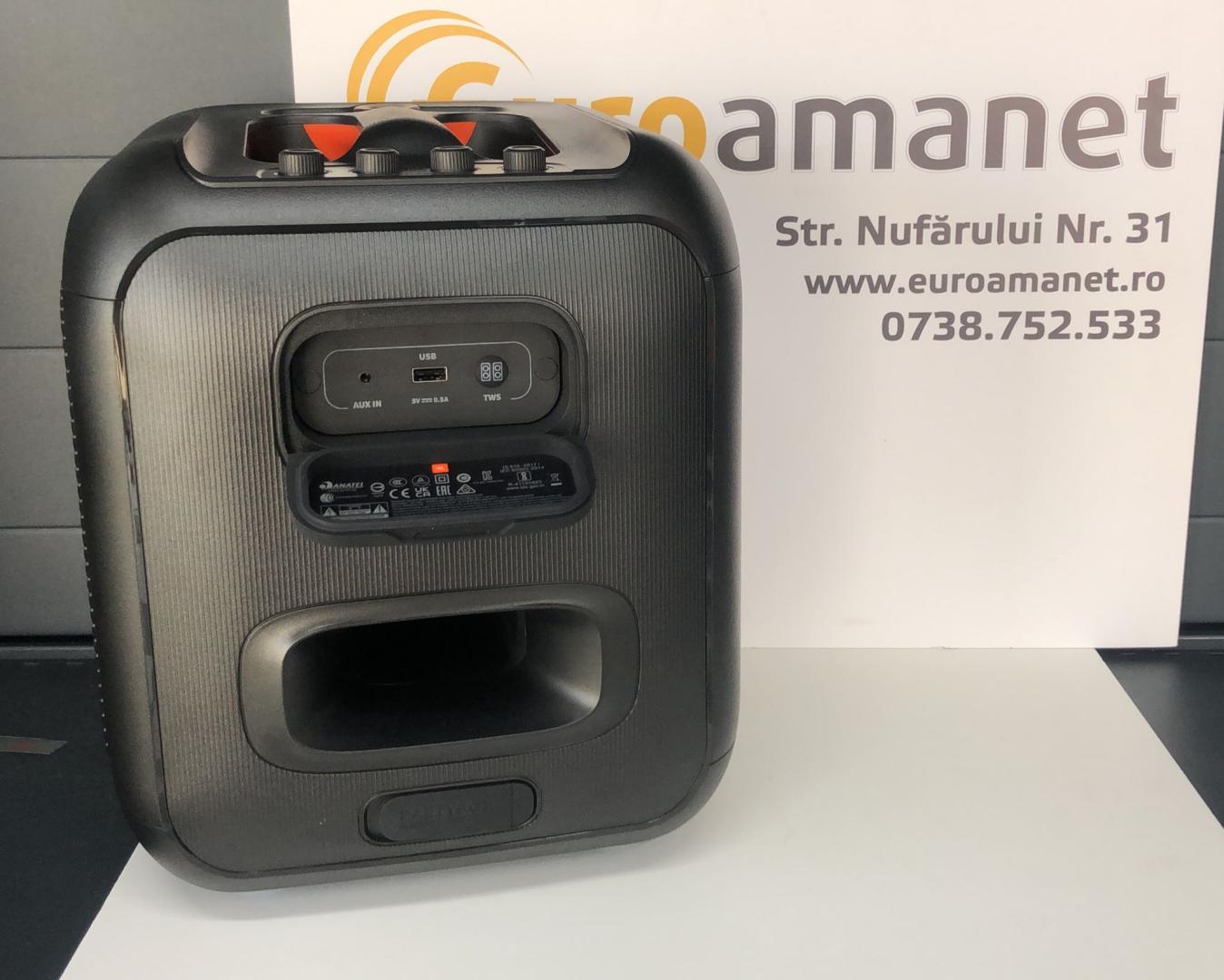 Boxa portabila JBL Partybox Encore, 100W, Bluetooth, 10H, Light show ...