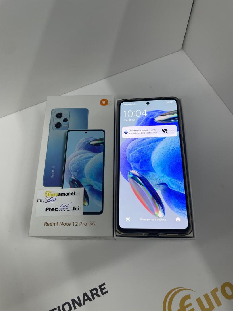 Xiaomi Redmi Note 12 Pro, Dual SIM, 128GB, 8GB RAM, 5G, Midnight Black ...
