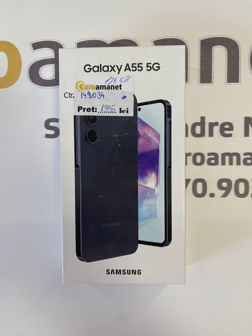 Samsung Galaxy A55, Dual SIM, 8GB, 128GB, 5G Neactivat EuroAmanet ...