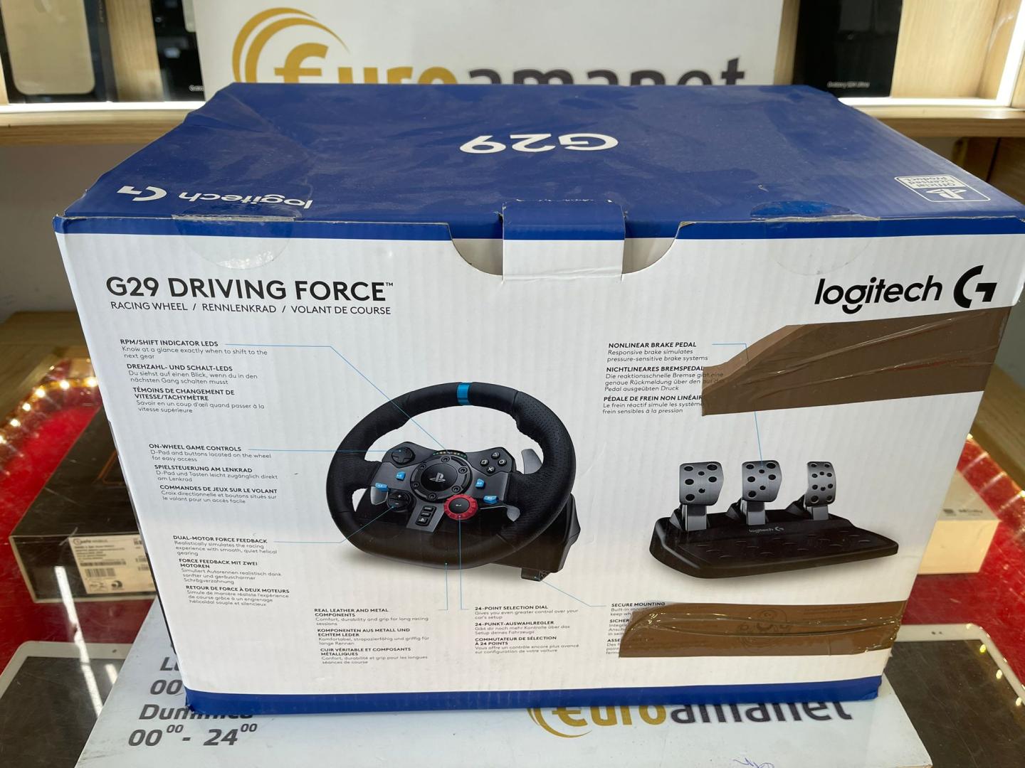 Volan gaming LOGITECH Driving Force G29 (PC/PS3/PS4/PS5) EuroAmanet ...